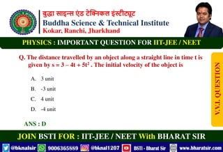 NEET PHYSICS : BHARAT SIR | PPT