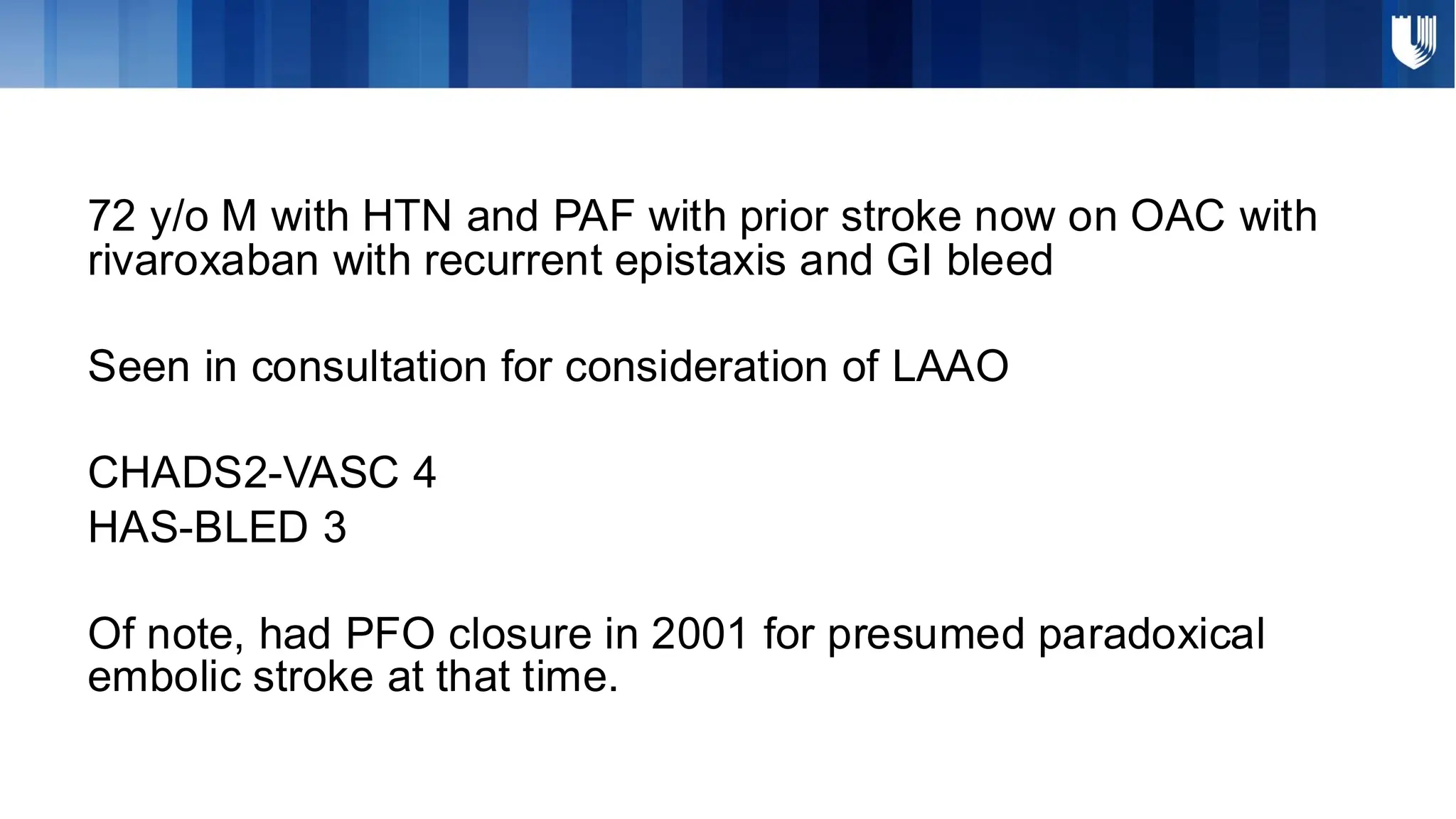 Update on Percutaneous Left Atrial Appendage Occlusion | PPT
