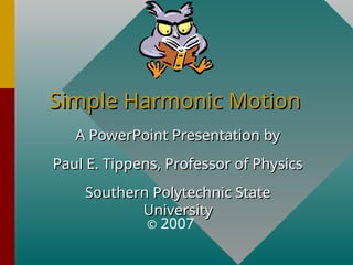 Comprehensive Overview of Simple Harmonic Motion Principles and ...