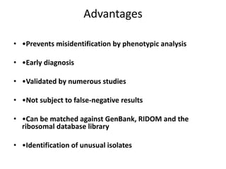 16 s rdna sequence analysis ANITA MARGRET bhc | PPTX