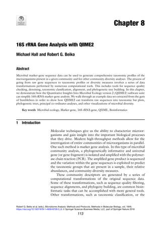 Tutorial for 16S rRNA Gene Analysis with QIIME2.pdf