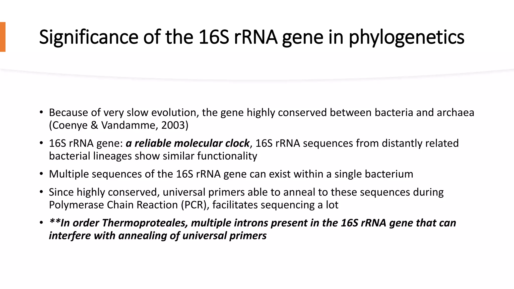 16 s rRNA Gene Sequencing for Bacterial Identification | PPTX