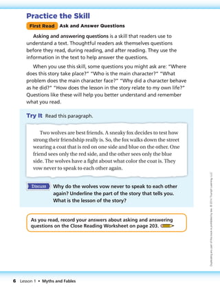 Georgia Common Core Support Coach, CCGPS Edition, Target: Reading ...