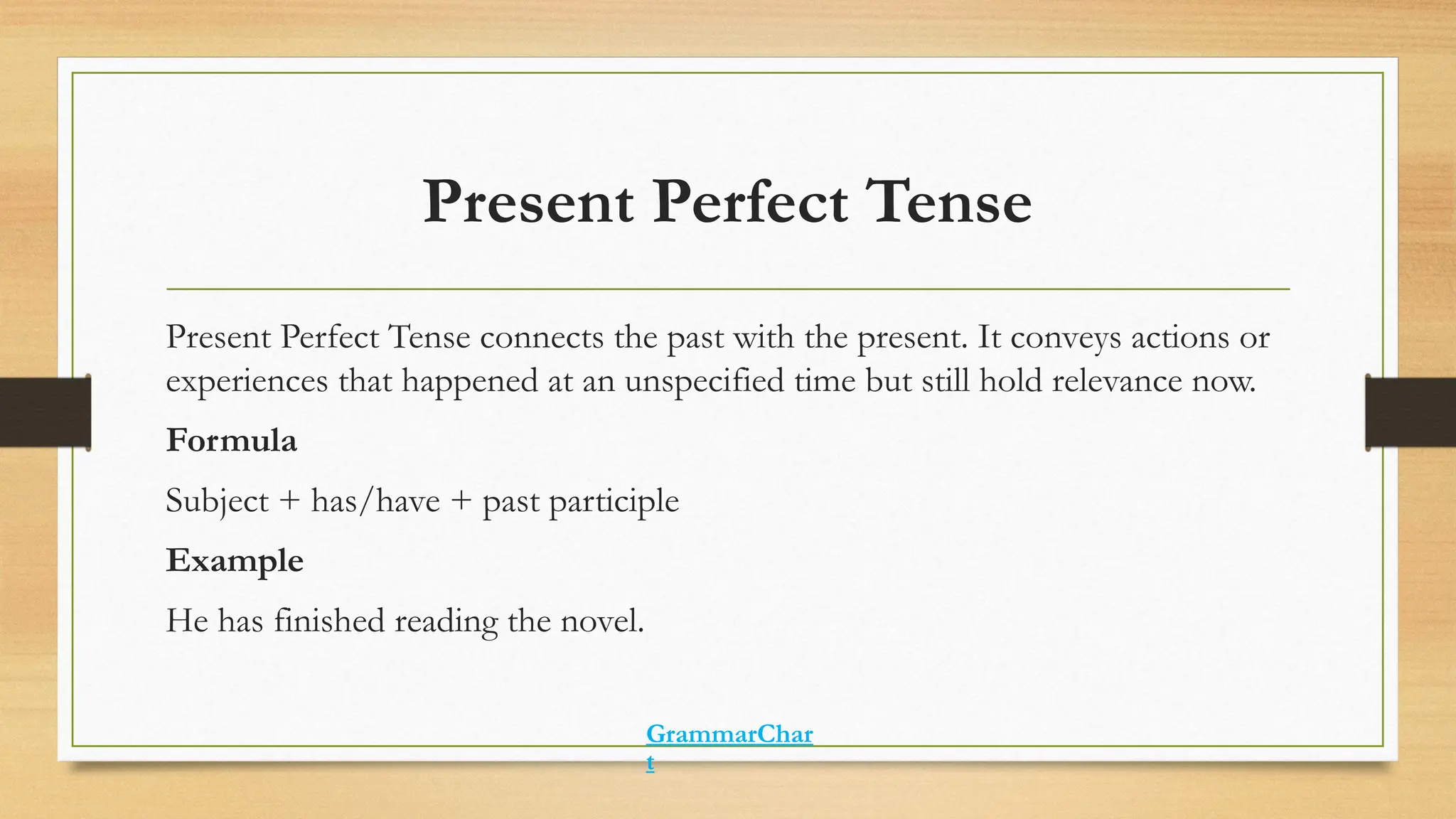 16 Tenses Chart in English Grammar (Formula.pptx