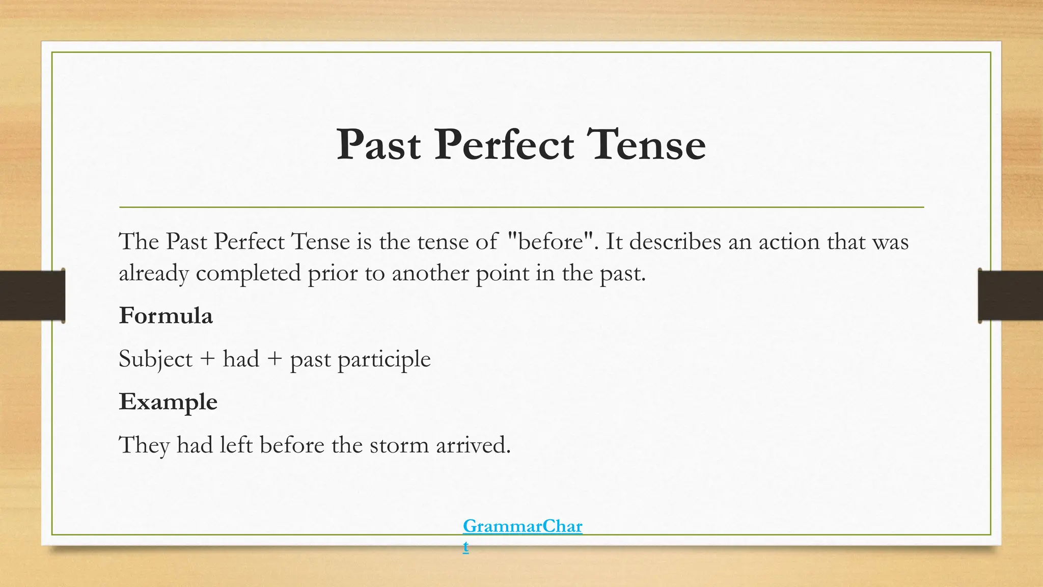 16 Tenses Chart in English Grammar (Formula.pptx