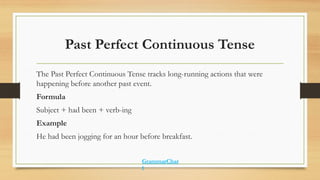 16 Tenses Chart in English Grammar (Formula.pptx