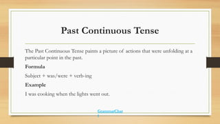 16 Tenses Chart in English Grammar (Formula.pptx