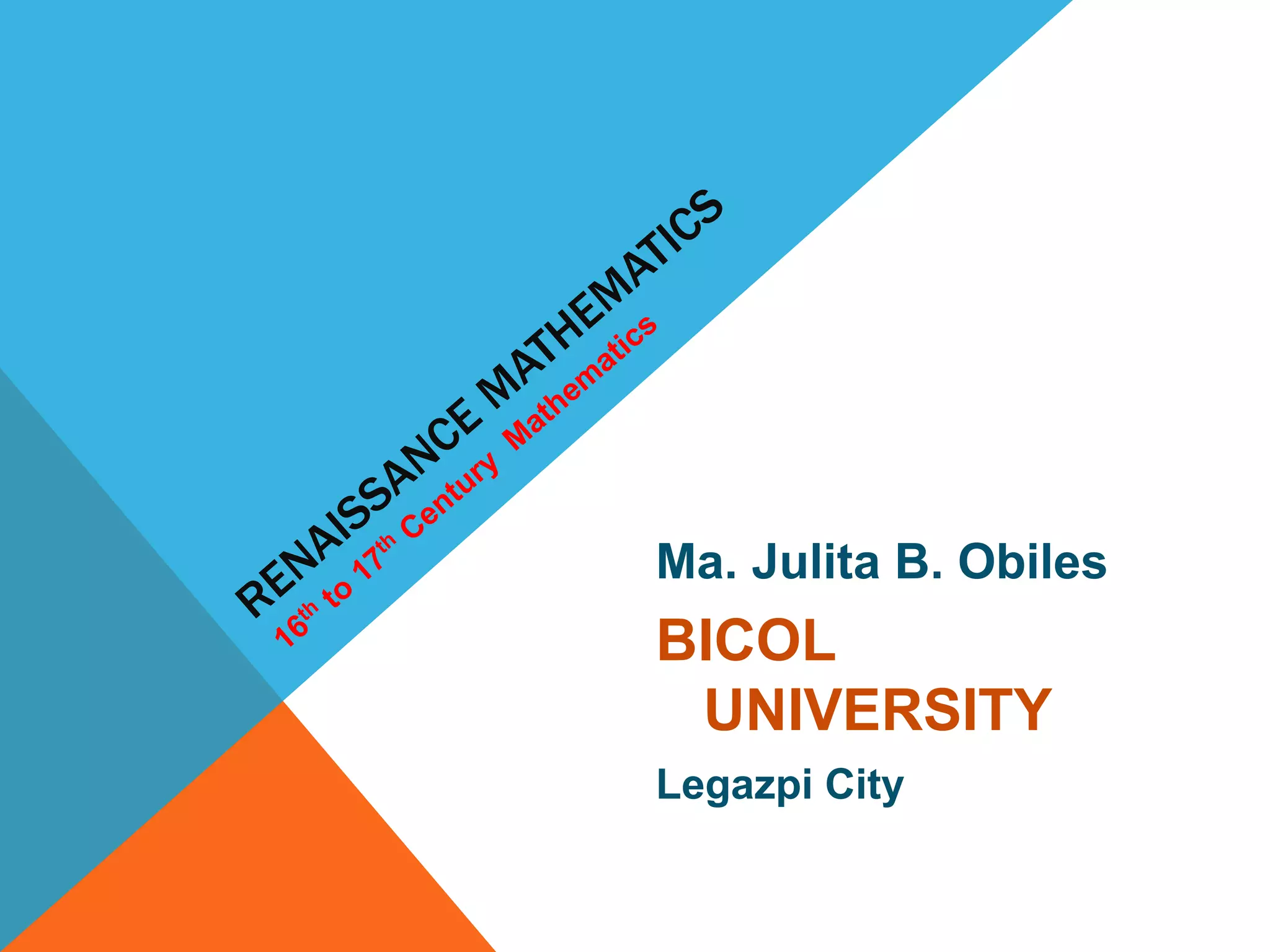 16th-to-17th-Renaissance-mathematics.pptx