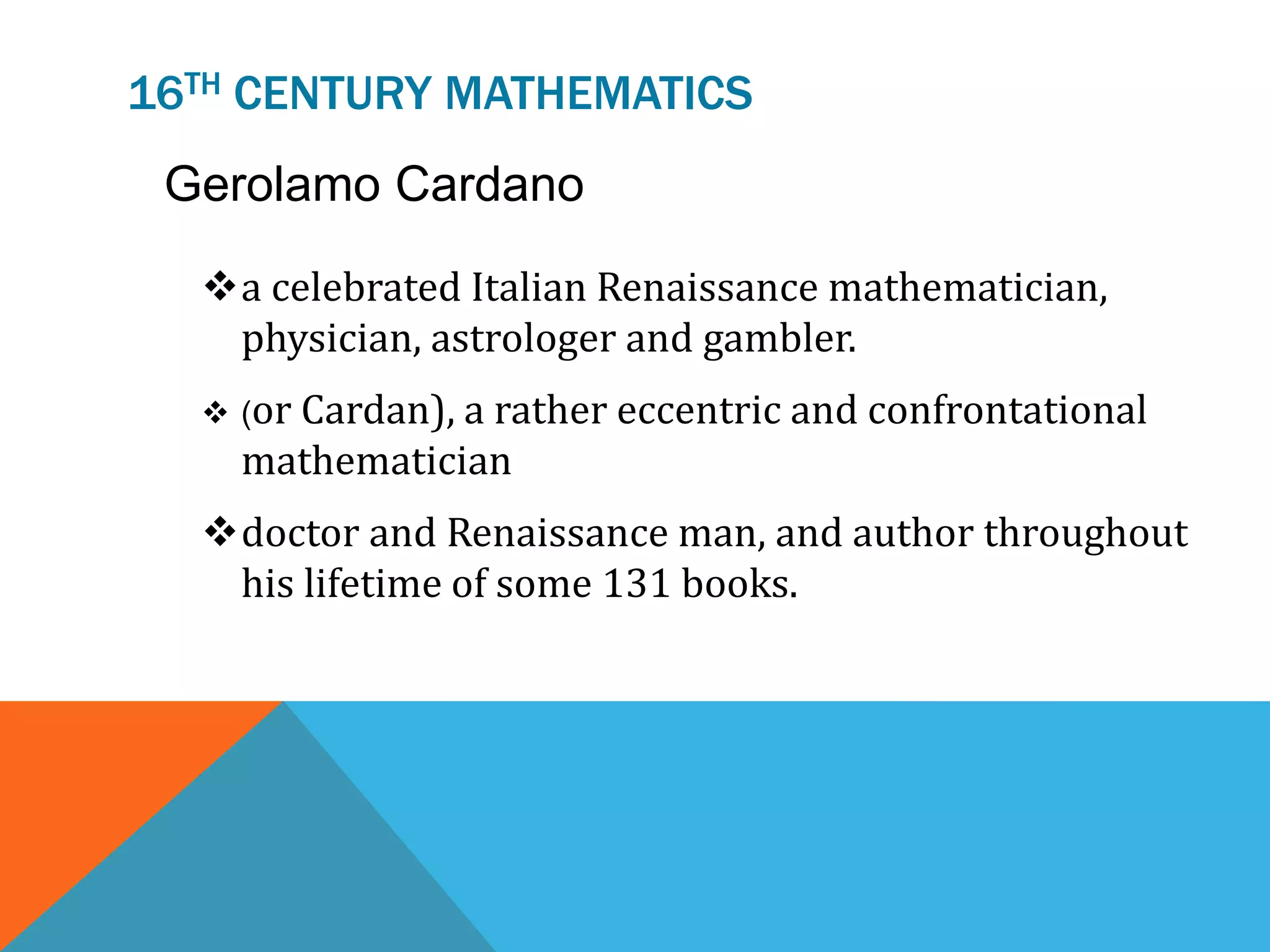 16th-to-17th-Renaissance-mathematics.pptx