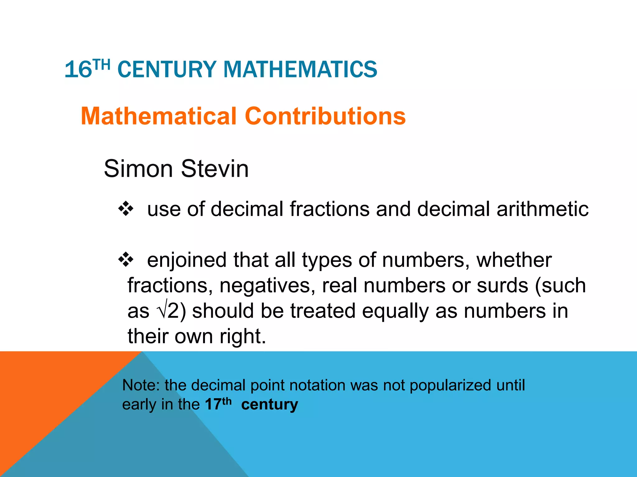 16th-to-17th-Renaissance-mathematics.pptx