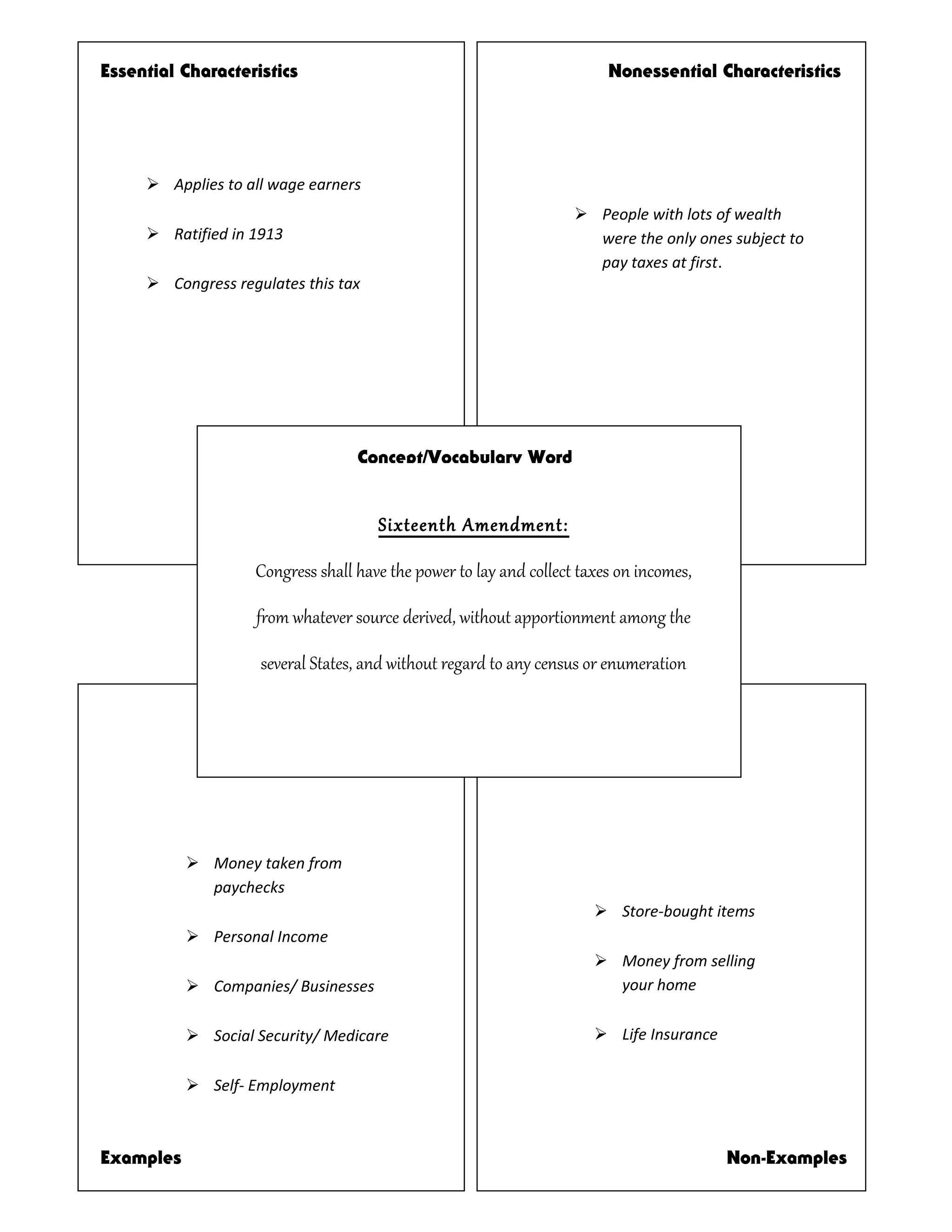 16th amendment | DOC