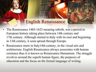 16th century poetry | PPTX