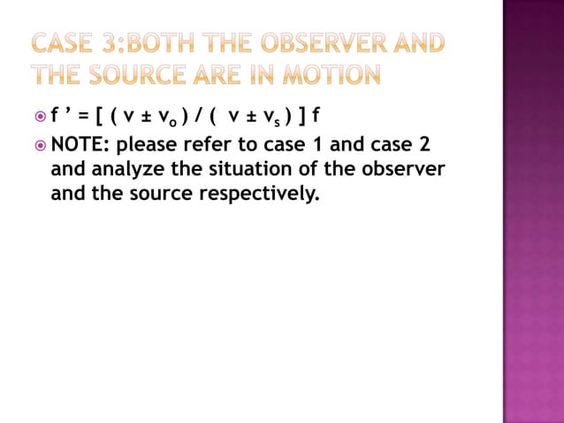 16 the doppler effect | PPTX | Physics | Science
