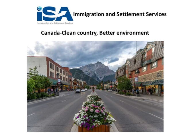 Canada-Clean country, Better environment | PPTX | Indoor Environmental ...