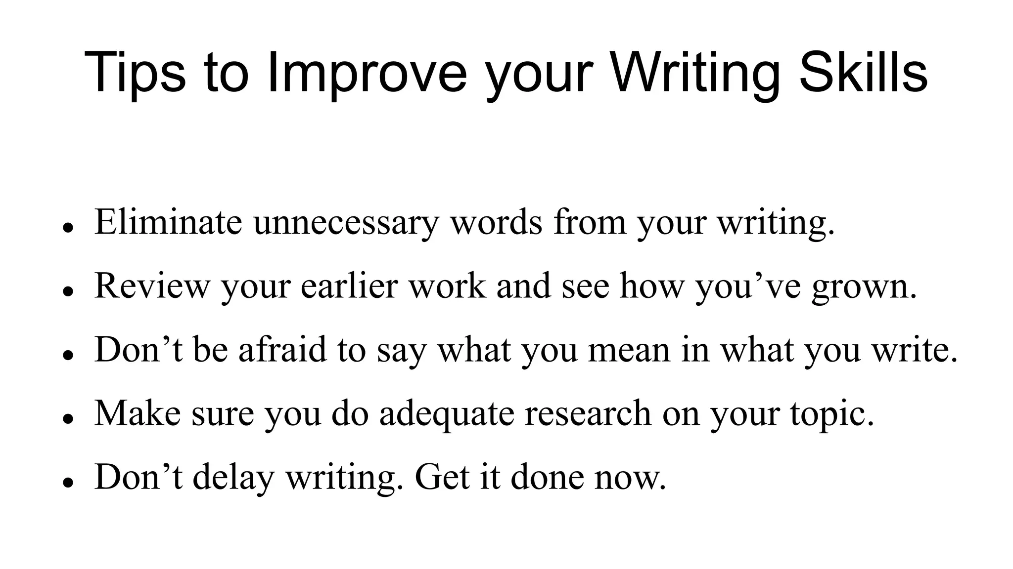 16 Tips to Improve your Writing Skills.pptx