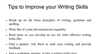 16 Tips to Improve your Writing Skills.pptx