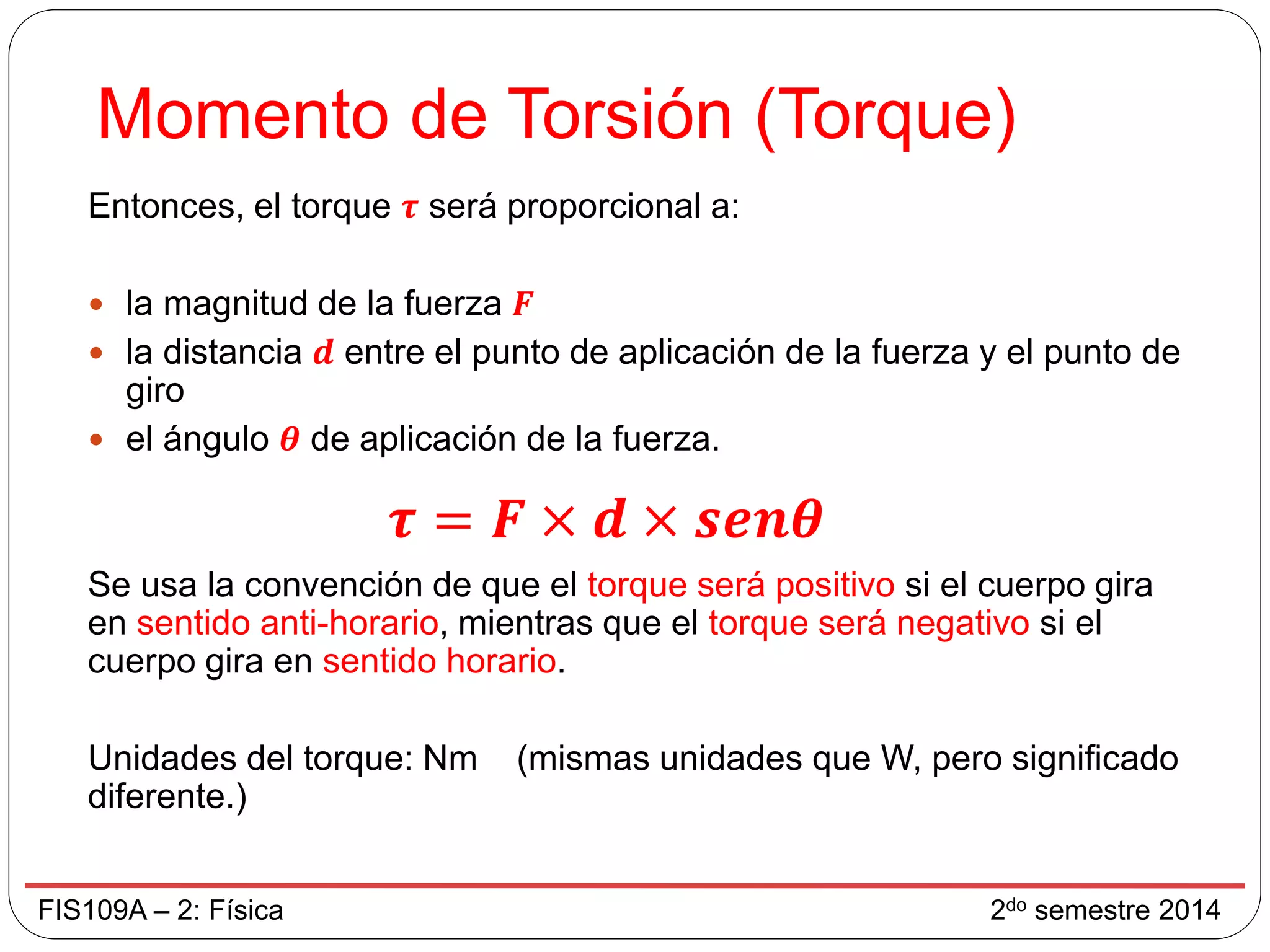 Momento de Torsión y Torque | PDF