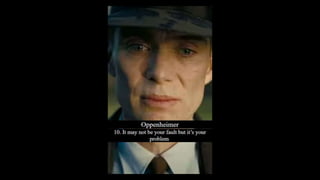 16 unforgettable quotes from Oppenheimer movie.pptx