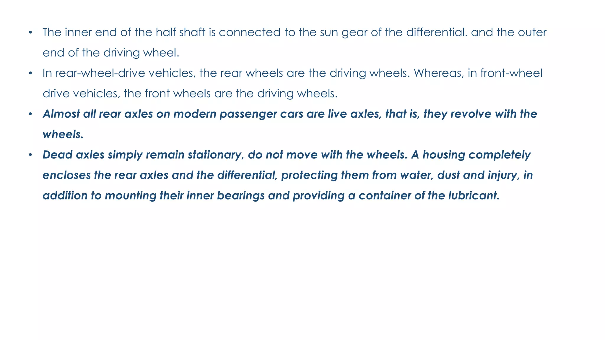 Axle | PDF | Auto Parts | Automotive