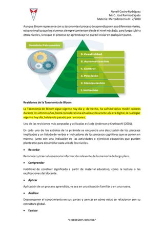 16 verbos para fijar objetivos | PDF