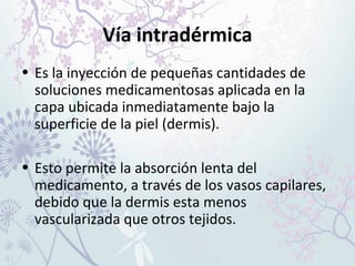 [16] vias inmediatas de administracion de medicamentos | PPT