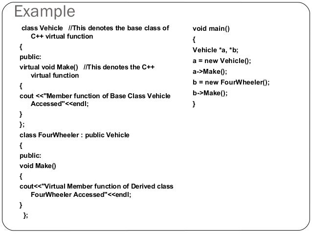 16 Virtual Function