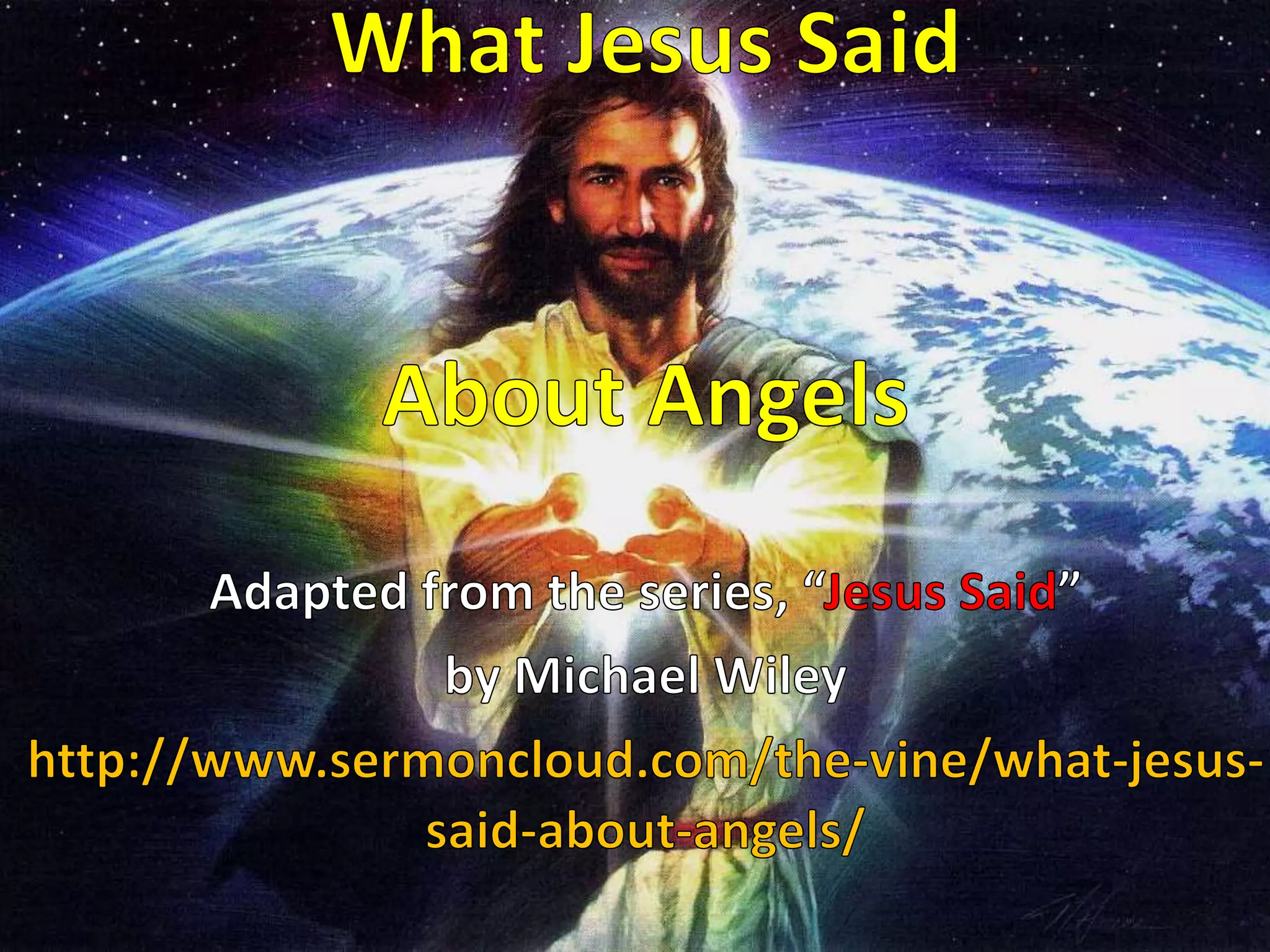 What Jesus Said About Angels | PPTX