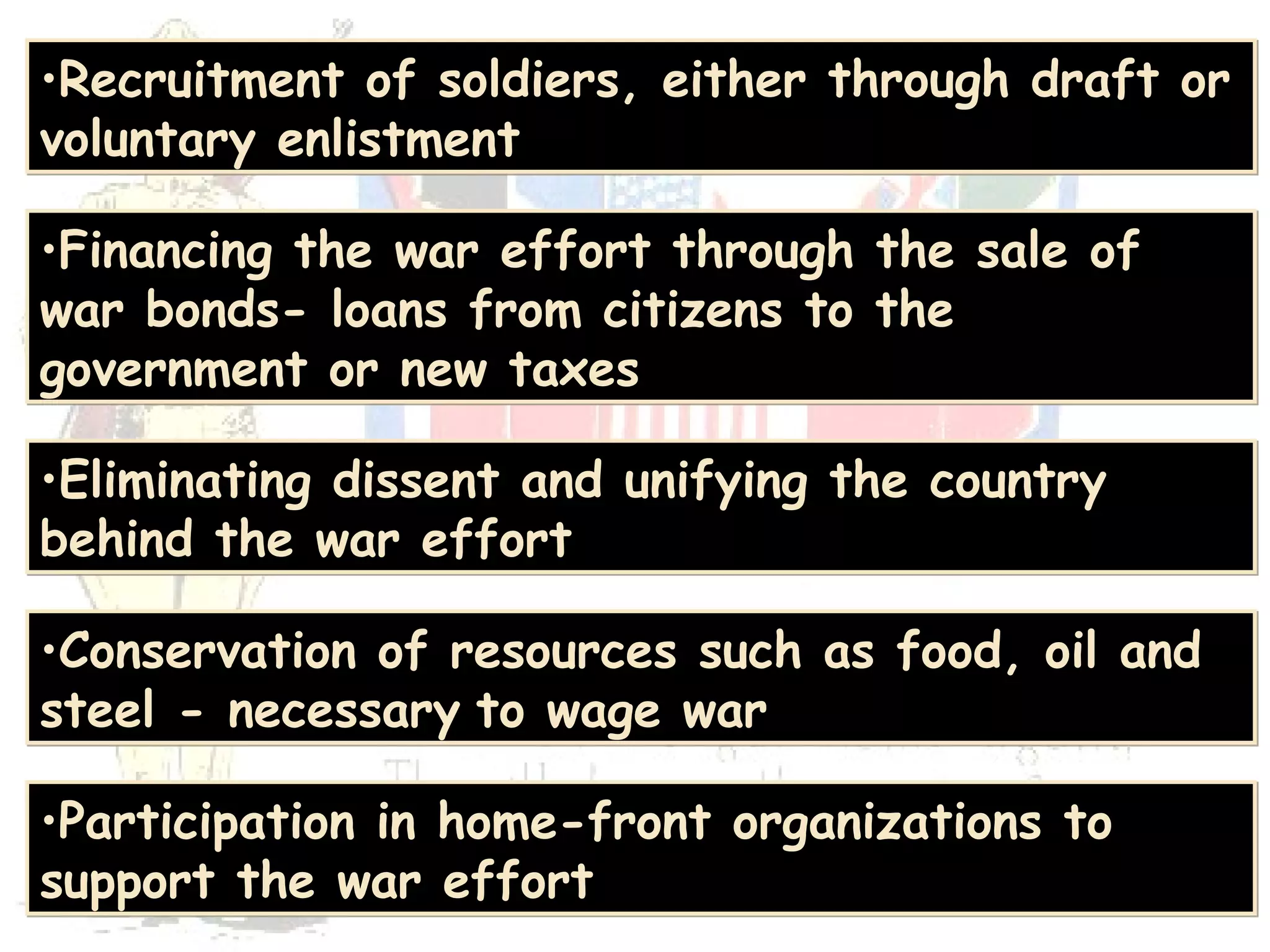 US WWI Propaganda | PPT