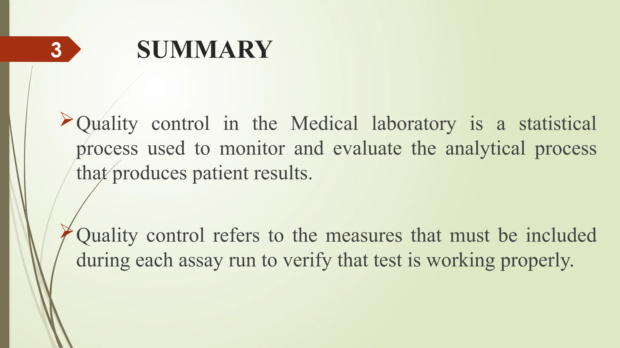 QUALITY CONTROL IN HISTOPATHOLOGY LABORATORY E.pp