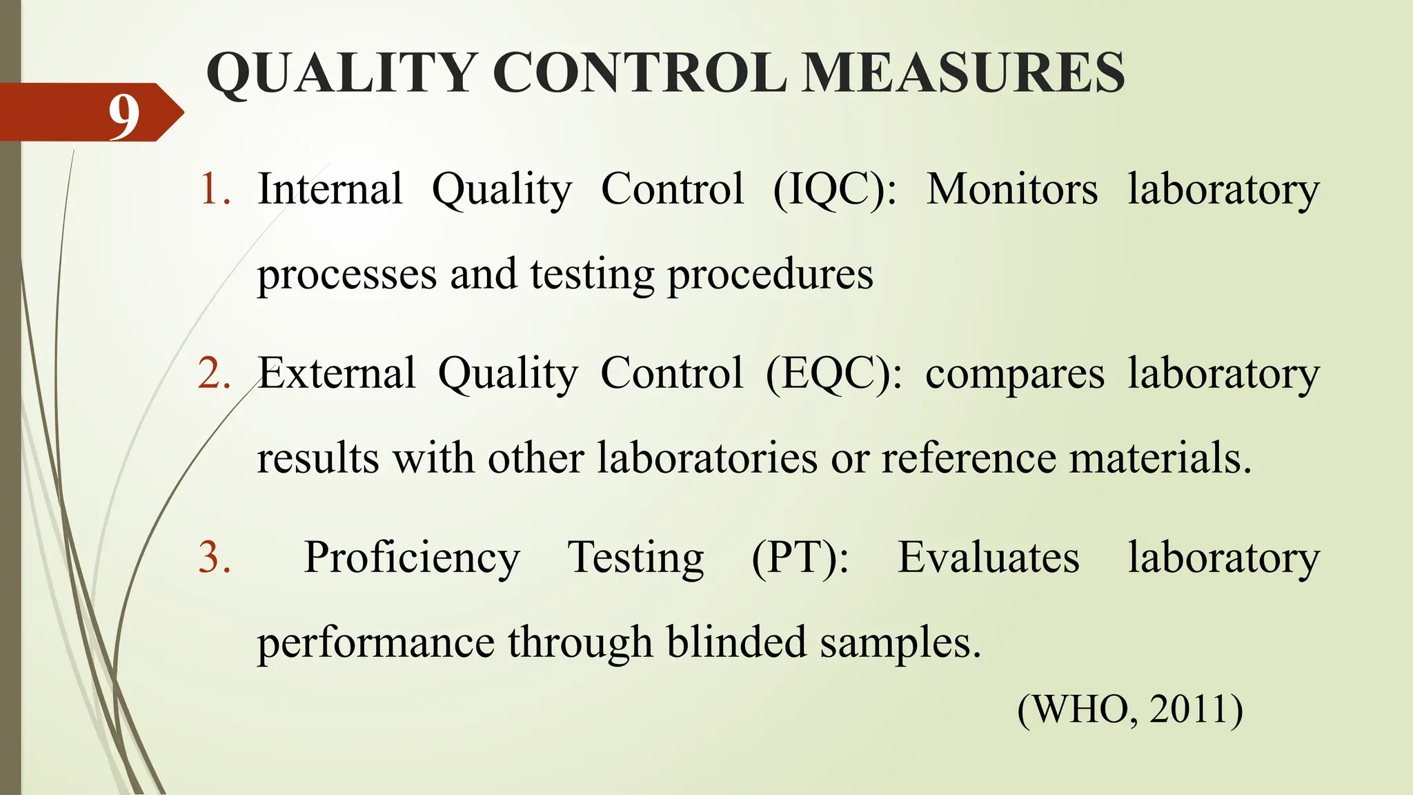 QUALITY CONTROL IN HISTOPATHOLOGY LABORATORY E.pp