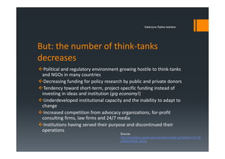 The role of think-tanks in foreign policy strategy and public diplomacy ...