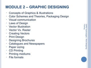 Web Designing Training Syllabus Course | PPT