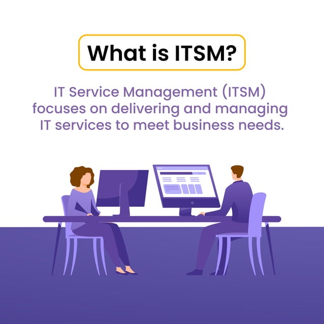 Discover the difference between ITSM and ITIL. | PDF