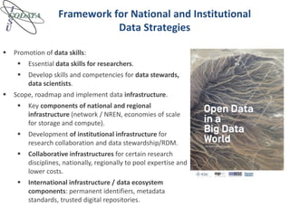 A coordinated framework for open data open science in Botswana/Simon Hodson | PPT