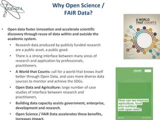 A coordinated framework for open data open science in Botswana/Simon Hodson | PPT