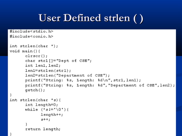 Lec 17. String and Pointers | PPT