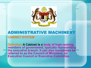 17. cabinet system | PPT