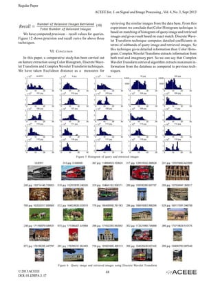 Multi Resolution features of Content Based Image Retrieval | PDF