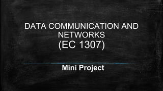 Data representation (ASCII, ISO etc.), direction of data flow (simplex ...