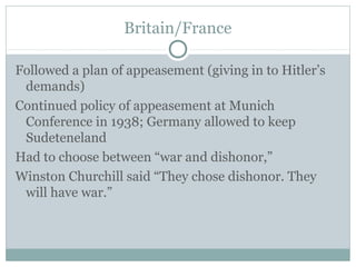 Europe Goes to War | PPT