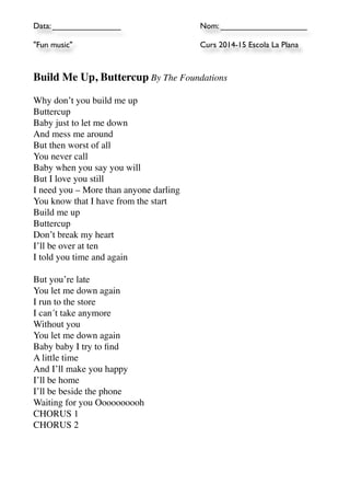 17. build me up | PDF