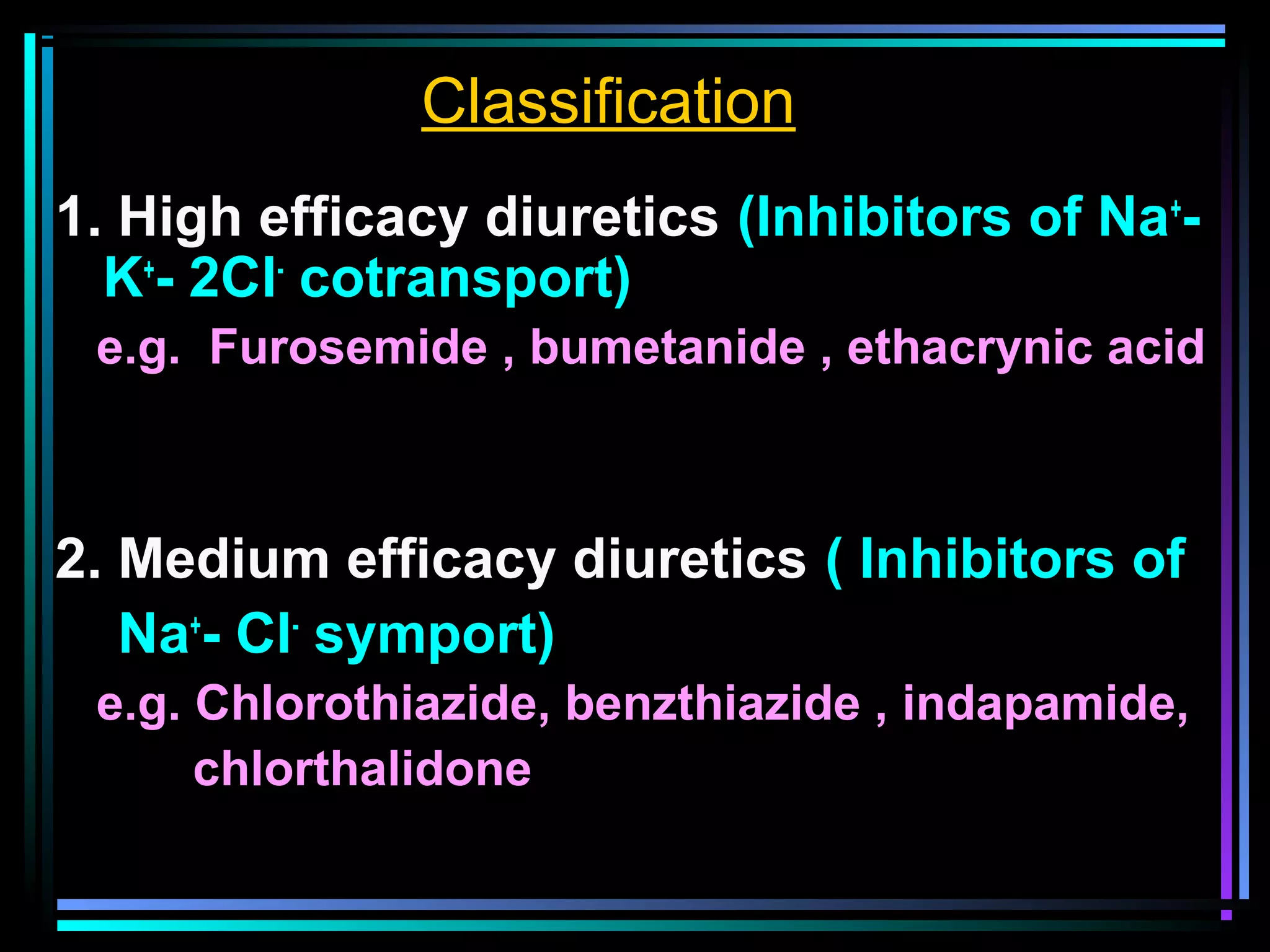 17.diuretics | PPT