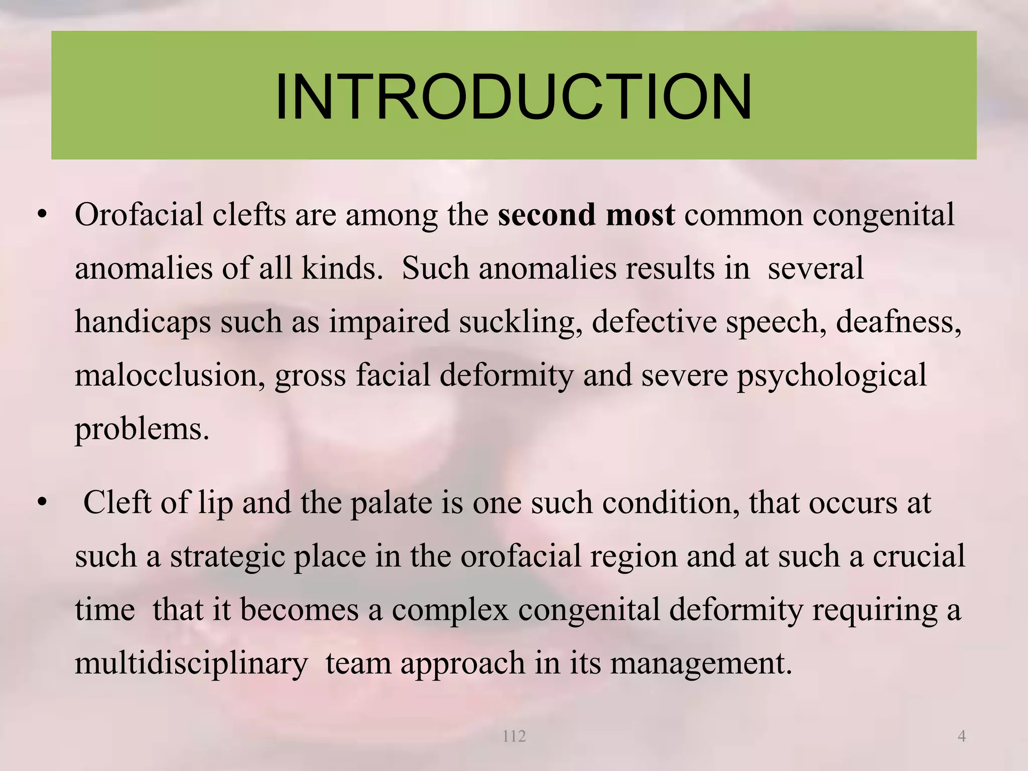 role of orthodontist in Cleft lip and palate management | PPTX