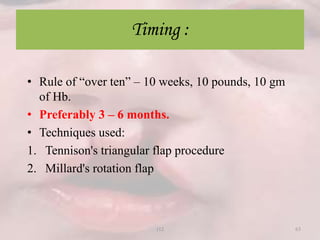 role of orthodontist in Cleft lip and palate management | PPTX