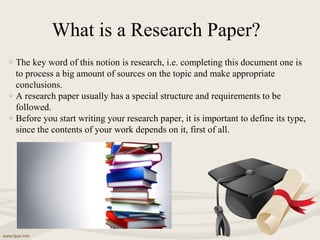 Types of Research Papers | PPT