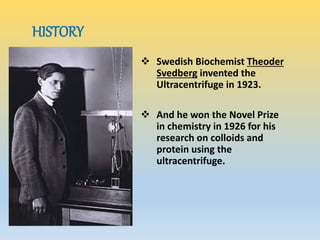 Ultracentrifugation | PPTX