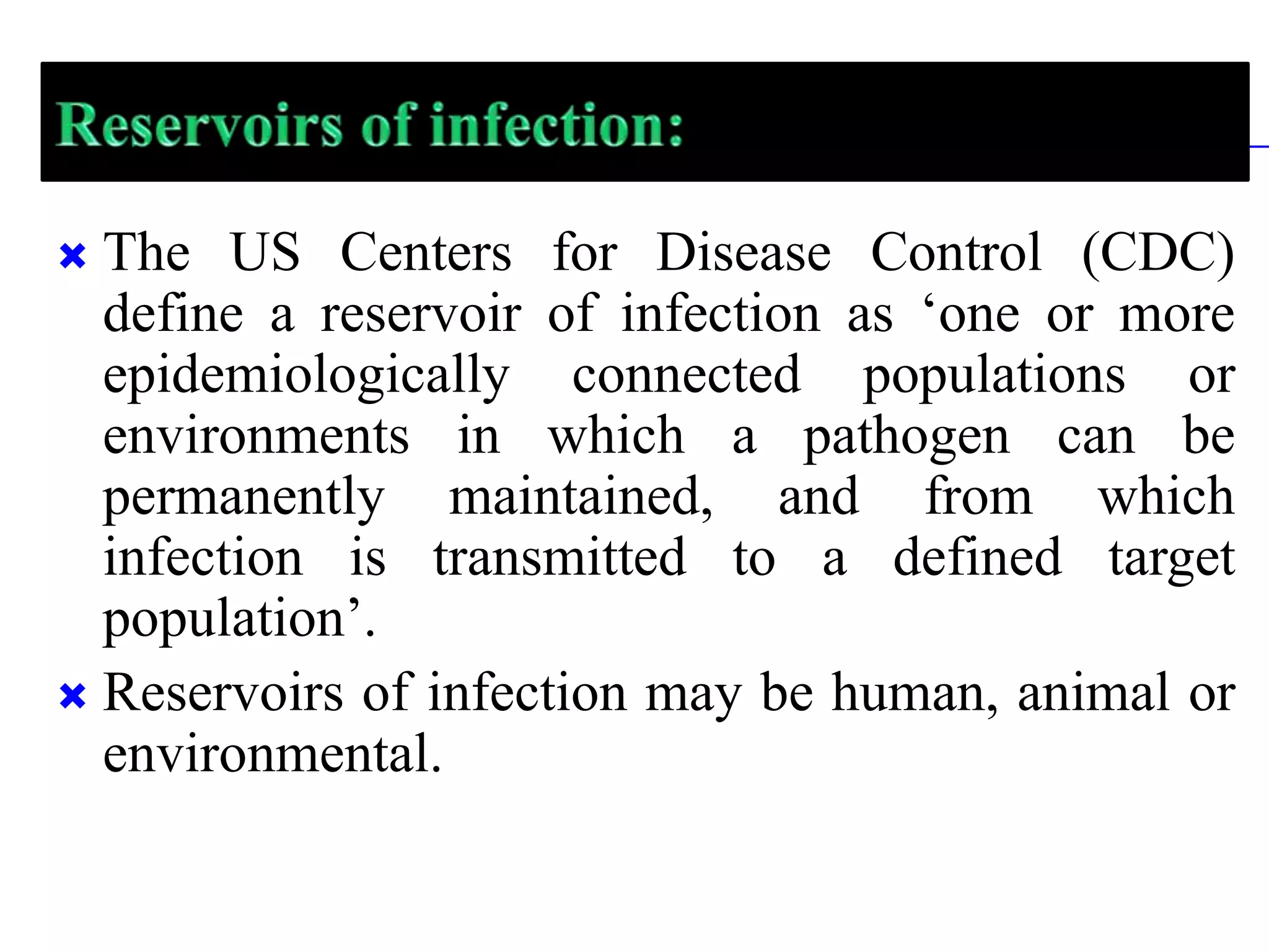 17. epidemiology, control and prevention of infection | PPTX