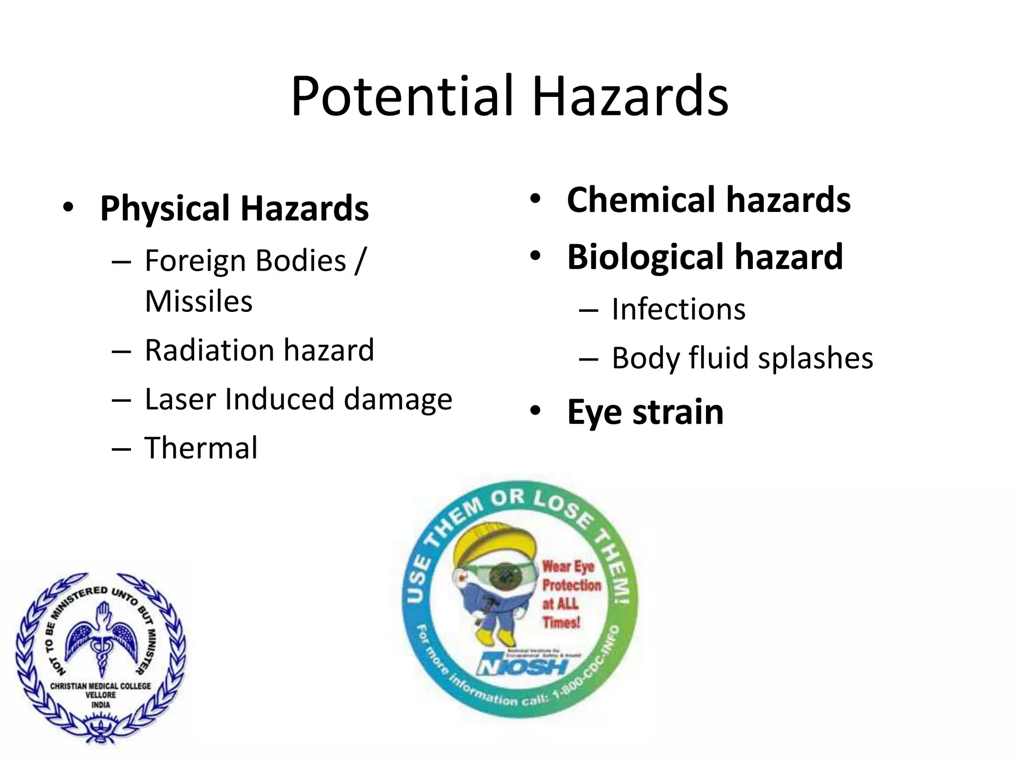 Occupational eye injuries and management | PDF