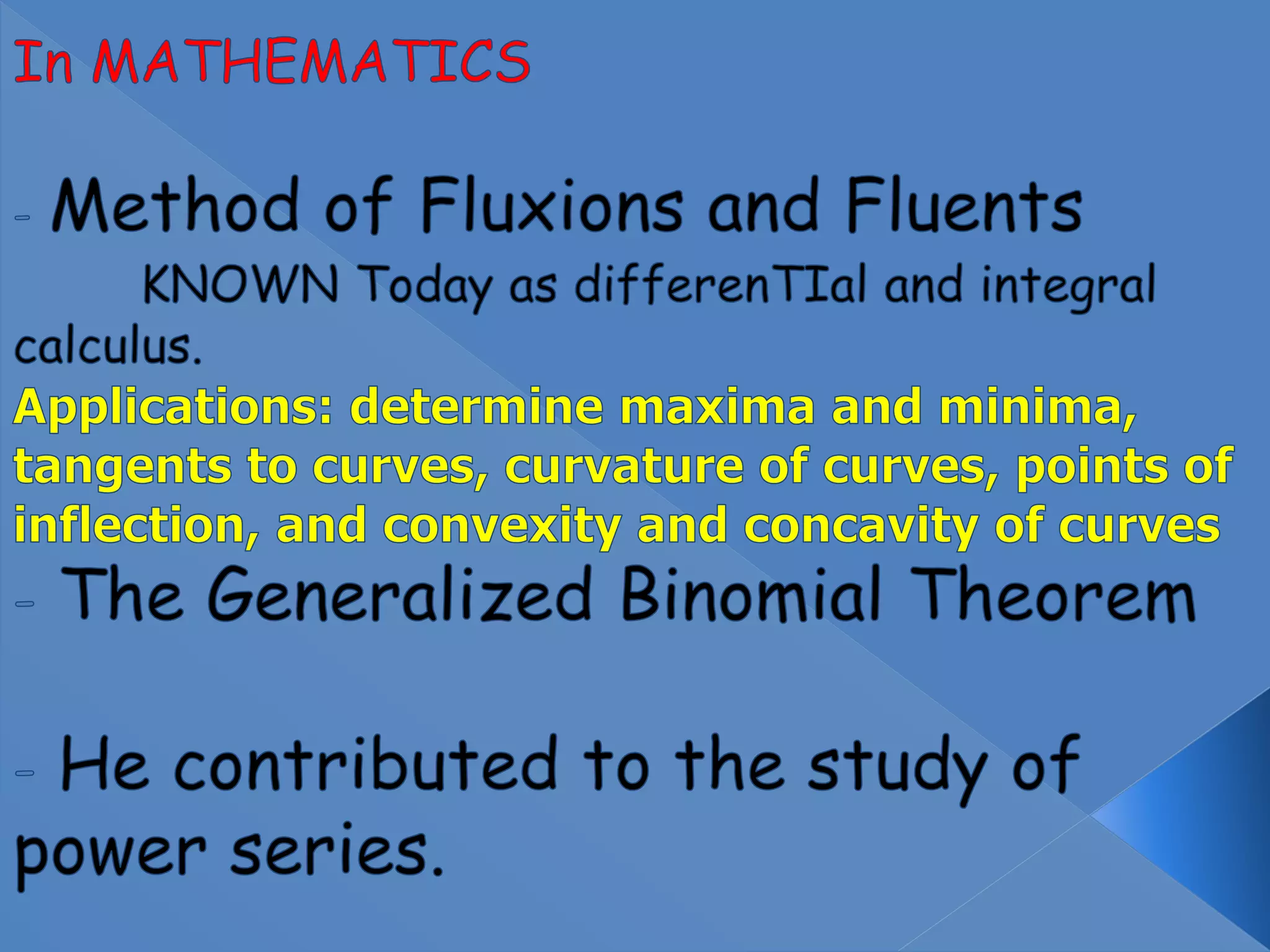 17th Century Mathematics | PPTX