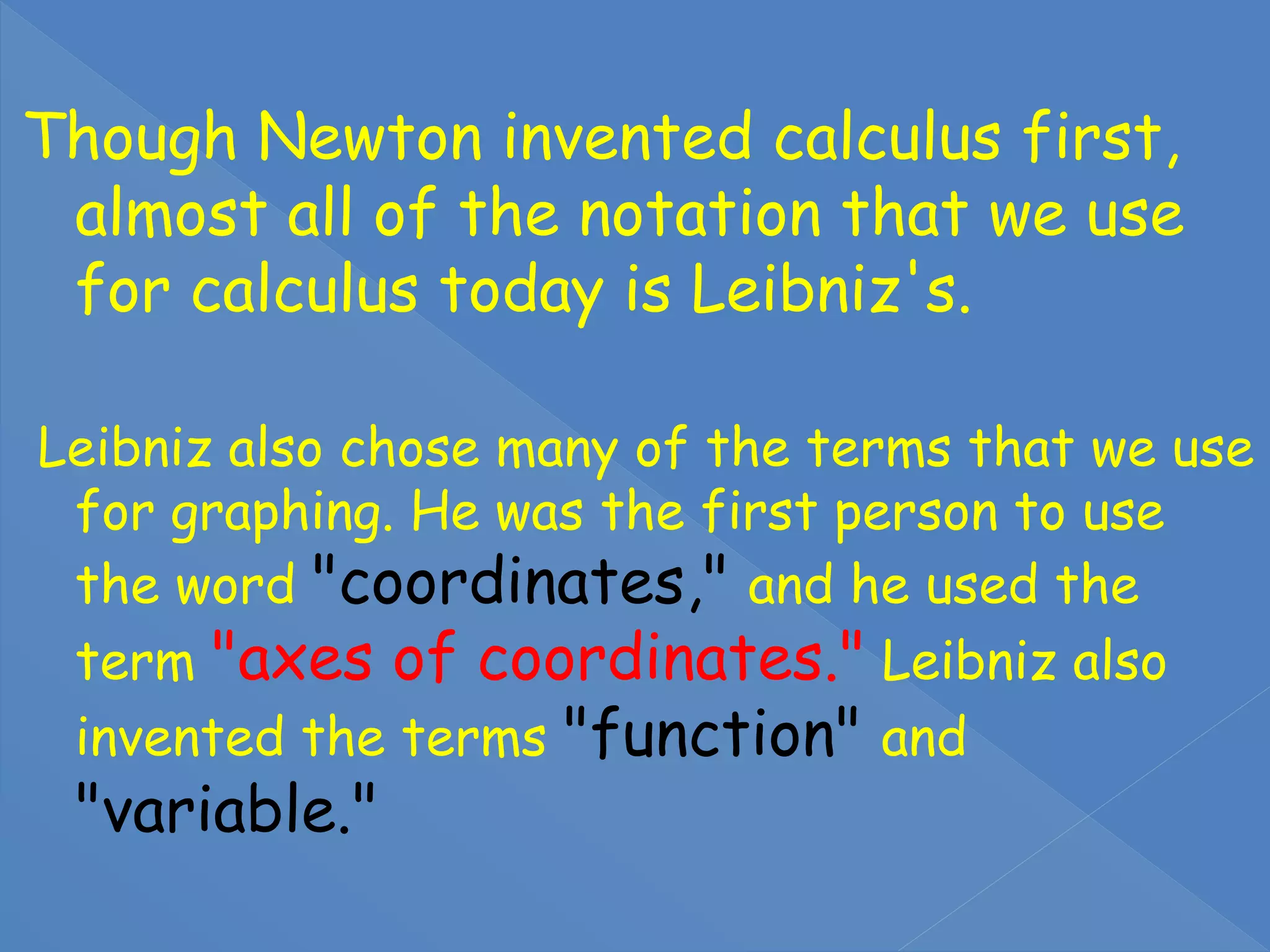 17th Century Mathematics | PPTX